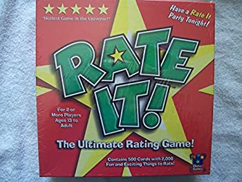 【中古】【輸入品・未使用】Rate It! The Ultimate Rating Game【メーカー名】Chill 'N Games ボードゲーム 【メーカー型番】MB676ABK【ブランド名】Chill 'N Games ボードゲーム ...