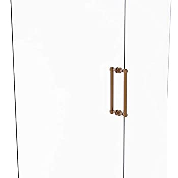 【中古】【輸入品・未使用】Contemporary 12 Inch Back to Back Shower Door Pull with Grooved Accent - 404G-12BB-BBR【メーカー名】Allied Brass ド...