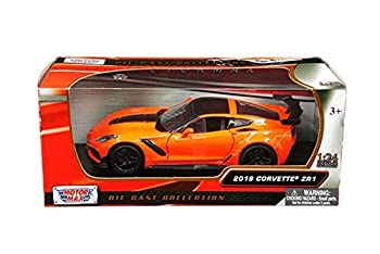 【中古】【輸入品・未使用】New DIECAST Toys CAR MOTORMAX 1:24 W/B - 2019 Chevrolet Corvette ZR1 (Orange) 79356OR 商品カテゴリー: ダイキャスト [並行輸入...