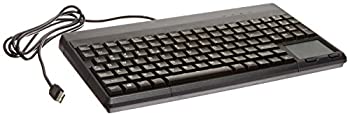 【中古】【輸入品・未使用】Cherry G86-62401EUADAA Compact Keyboard with USB Interface and Touchpad, 14' Width, Black [並行輸入品]【メーカー名】Che...