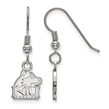 【中古】【輸入品・未使用】Northern Illinois Extra Small ( 3?/ 8インチ)ダングルイヤリング( Sterling Sliver )【メーカー名】Logo Art【メーカー型番】SS005NIU【ブランド名】...