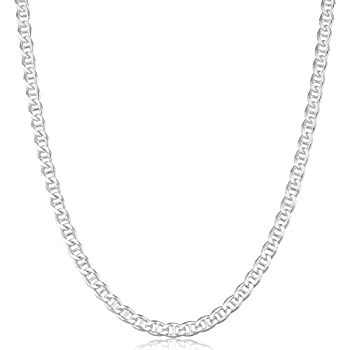 【中古】【輸入品・未使用】スターリングシルバーマリナーリンクチェーンネックレス(3.8?mm、18インチ【メーカー名】Kooljewelry【メーカー型番】SSTVPC100-18【ブランド名】Kooljewelry【商品説明】スターリング...