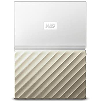【中古】【輸入品・未使用】WD HDD ポータブル ハードディスク 4TB USB3.0 H/W暗号化 パスワード保護 3年保証 My Passport Ultra ホワイトゴールド WDBFKT0040BGD-WESN【メーカー名】ウエス...