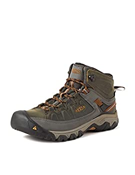 【中古】【輸入品・未使用】[キーン] トレッキングシューズ TARGHEE III MID WP ターギー スリー ミッド ウォータープルーフ メンズ BLACK OLIVE/GOLDEN BROWN 32.0 cm【メーカー名】KEEN(...