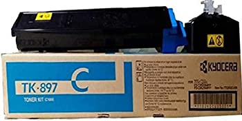 【中古】【輸入品・未使用】京セラ 1T02K0CUS0 モデル TK-897C シアン トナーカートリッジ FS-C8025MFP FS-C8520MFP FS-C8525MFP TASKalfa 205c 255 255c カラー多機能プ...