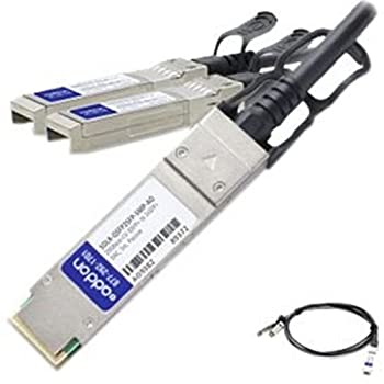 【中古】【輸入品・未使用】ADDON光ファイバーネットワークケーブル2.50?GB / s???16.40?Ft???1?x QSFP +ネットワーク???2?x SFP +ネットワークsolr-qsfp2sfp-5mp-ao【メーカー名】...