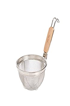 【中古】【輸入品・未使用】Helen Chen's Asian Kitchen Stainless Steel Mesh Spider Food Dumpling Noodle Strainer, 6-Inch Strainer Baske...