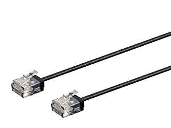 【中古】【輸入品・未使用】Monoprice Micro Slimrun Cat6 イーサネットパッチケーブル 50フィート ブラック より線 550MHz Utp 純裸銅線32AWG【メーカー名】Monoprice【メーカー型番】1390...