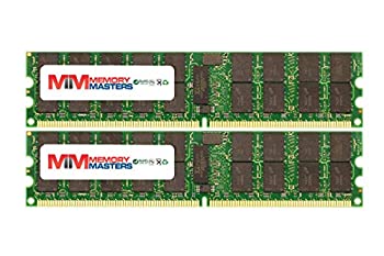 【中古】【輸入品・未使用】MemoryMasters Dell 互換 SNPP134GCK2/16G A6994478 16GB (2 x 8GB) PC2-5300 ECC Registered UDIMM メモリー DELL Power...