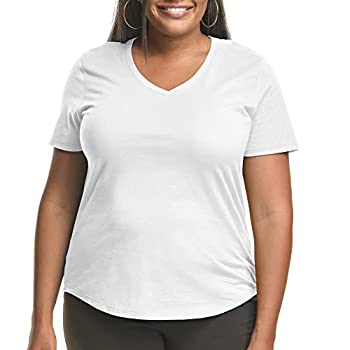 【中古】【輸入品・未使用】Just My Size レディース プラスサイズTシャツ 半袖 Vネック US サイズ: 4X カラー: ホワイト【メーカー名】Just My Size【メーカー型番】OJ091【ブランド名】Just My Si...