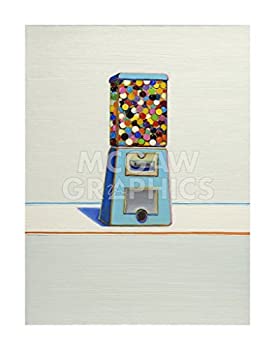 【中古】【輸入品・未使用】McGaw Graphics Blue Vendor, 1963年 Wayne Thiebaud作 アートプリントポスター 紙サイズ 14インチ x 11インチ 画像サイズ 12インチ x 9インチ (1682)【...