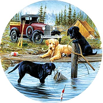 【中古】【輸入品・未使用】Sunsout キャンピングトリップ 500ピース 動物＆野生動物 ラウンドジグソーパズル【メーカー名】SunsOut【メーカー型番】73431【ブランド名】SunsOut【商品説明】Sunsout キャンピングト...