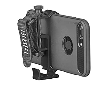 【中古】【輸入品・未使用】GRIPT セキュアスマートフォンリグ - ユニバーサル三脚アダプター、携帯電話ハンドグリップ、スマートフォンアクセサリーマウント ブラック 10001【メーカー名】Gript【メーカー型番】10001【ブランド名...
