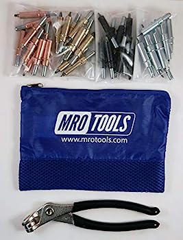 【中古】【輸入品・未使用】Kシリーズ 初心者用 Cleco シートメタルファスナーキット メッシュキャリーバッグ付き (K5S40)【メーカー名】MRO Tools Cleco Fasteners【メーカー型番】K5S40【ブランド名】MR...