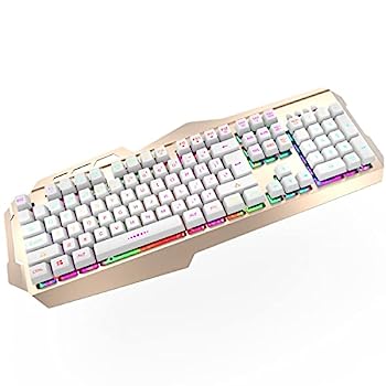 【中古】【輸入品・未使用】LETTON 有線ゲーミングキーボード LEDバックライト付きゲーミングキーボード PC/ノートパソコン/win7/win8/win10用 (ホワイト)【メーカー名】Letton【メーカー型番】【ブランド名】Let...