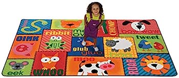 【中古】【輸入品・未使用】Printed animal sounds幼児用子供用ラグ 4' x 6' イエロー 2901【メーカー名】Carpets for Kids【メーカー型番】2901【ブランド名】Carpets for Kids【商...
