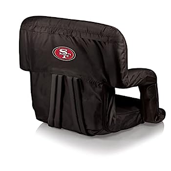 【中古】【輸入品・未使用】(San Francisco 49ers, Black) - NFL San Francisco 49ers Portable Ventura Reclining Seat, Black【メーカー名】Picnic ...