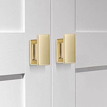 【中古】【輸入品・未使用】VEHCIL 正方形キャビネットノブ 20個パック シングルホール つや消し真鍮 キャビネットハンドル ハードウェア キッチン 食器棚 クローゼット バスルーム ドレッサー 引き出し ソリッド亜鉛合金【メーカー名】...
