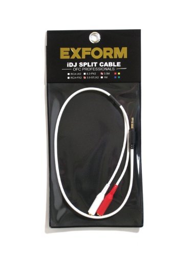 【メーカー名】SOUND ACTIVE【メーカー型番】【ブランド名】EXFORM【商品説明】EXFORM iDJ SPLIT CABLE ヘッドホン出力用分岐ケーブル 3.5-STJX2-0.5M・画像はイメージ写真ですので付属品など画像の...