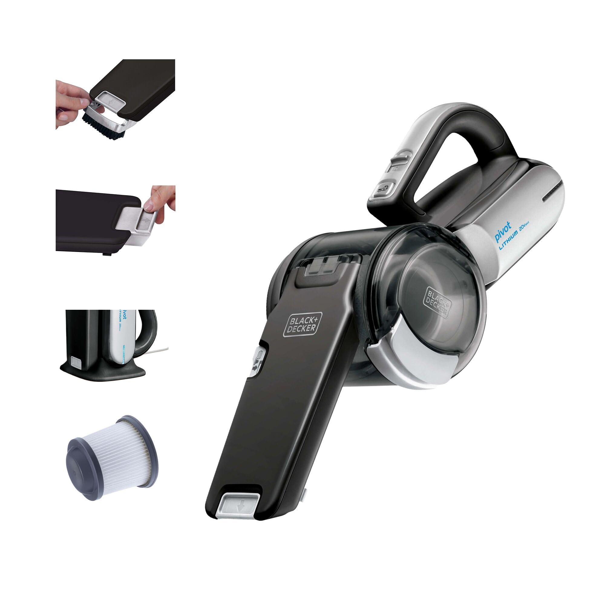 【メーカー名】BLACK+DECKER【メーカー型番】【ブランド名】BLACK+DECKER【商品説明】Black+Decker BDH2000PL MAX Lithium Pivot Vacuum 20-volt by BLACK+DEC...