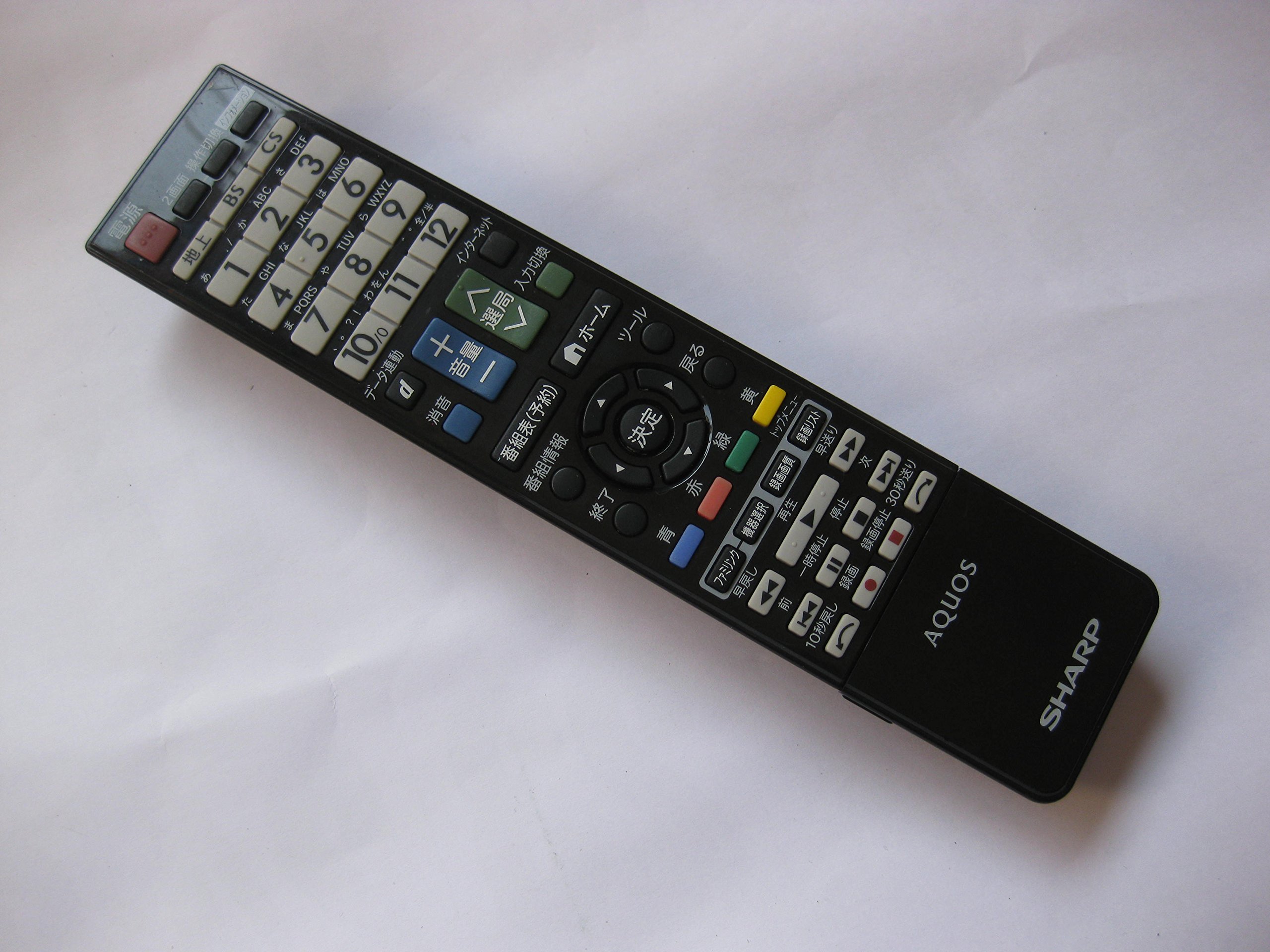 【メーカー名】シャープ【メーカー型番】【ブランド名】シャープ(SHARP)【商品説明】シャープ 液晶テレビ(AQUOS) 純正リモコンGA961WJSA(0106380350)・画像はイメージ写真ですので付属品など画像の通りではないこともご...