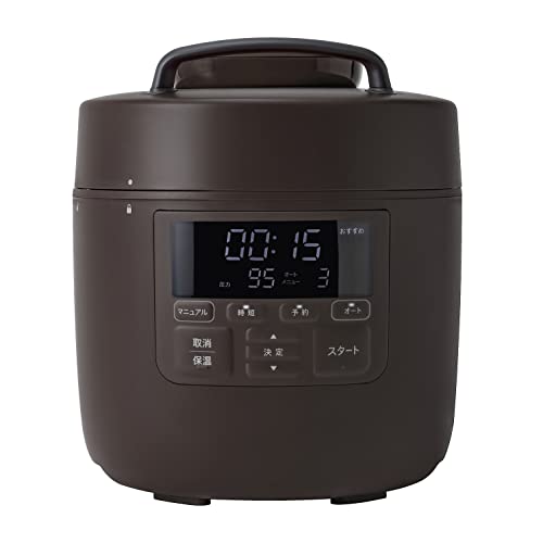 【メーカー名】siroca(シロカ)【メーカー型番】【ブランド名】siroca(シロカ)【商品説明】シロカ 自動減圧機能付き電気圧力鍋 おうちシェフ PRO [スマートプレッシャー技術(高圧力95Kpa×自動減圧)/1台10役/レシピ本付き...