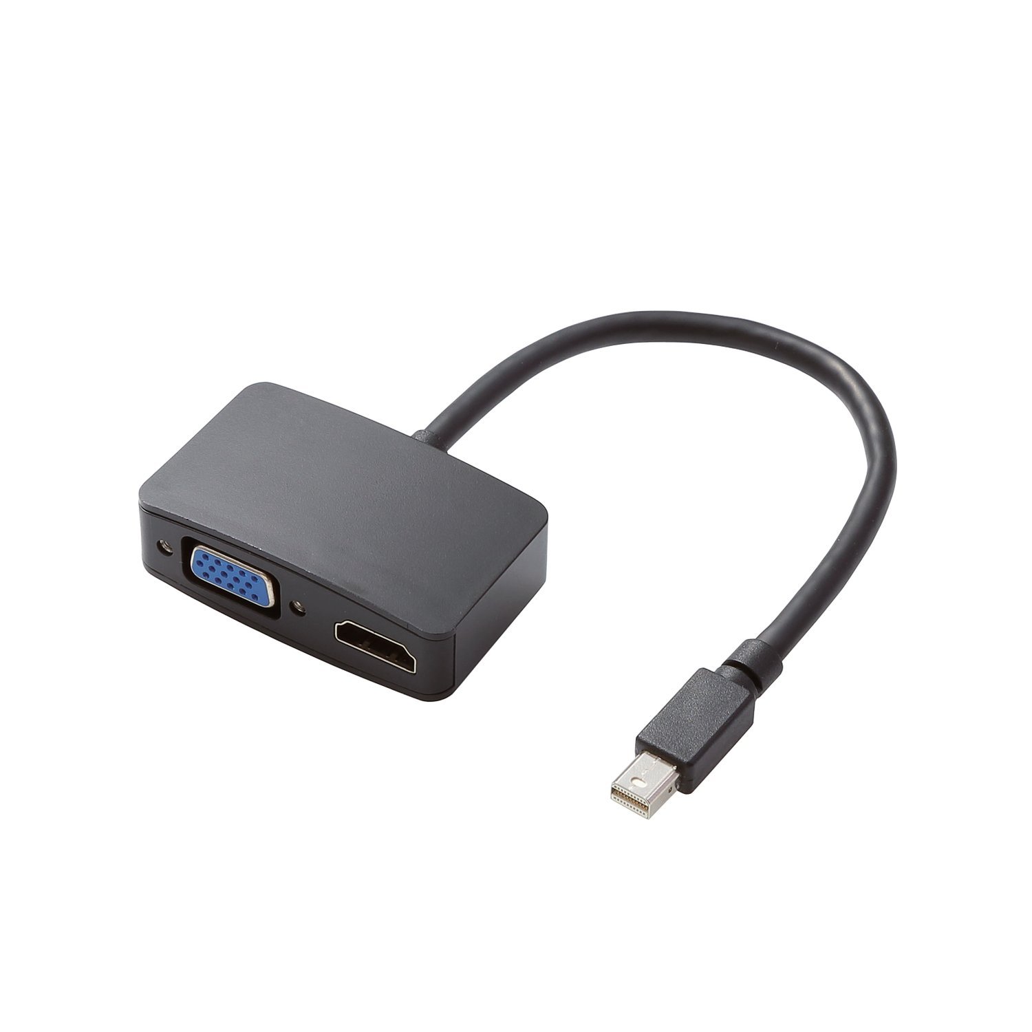 【メーカー名】エレコム(ELECOM)【メーカー型番】【ブランド名】エレコム(ELECOM)【商品説明】ELECOM 映像出力ケーブル surface対応 mini Display Portオス-HDMIメス&VGAメス変換 0.15m T...