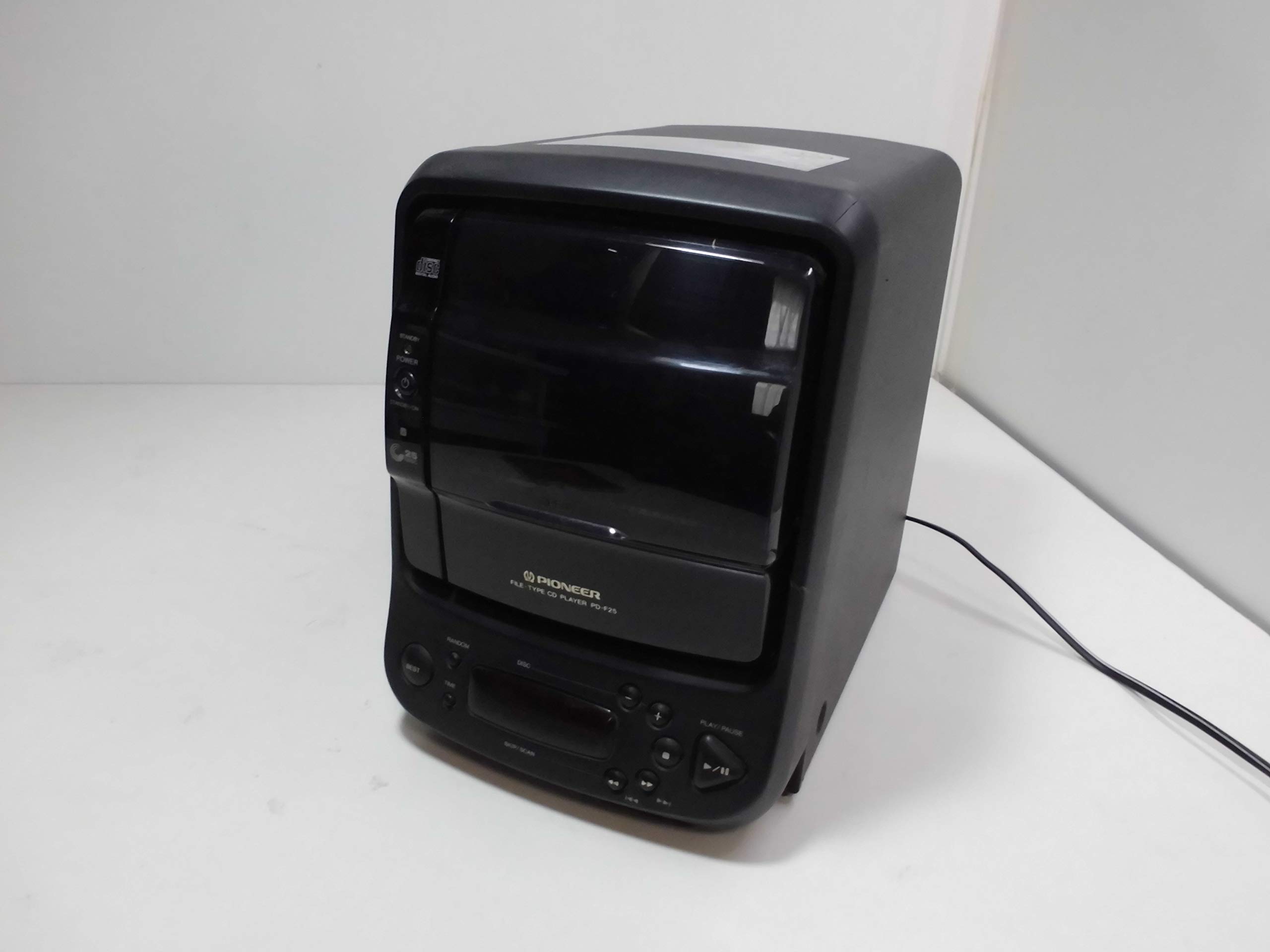 【メーカー名】パイオニア【メーカー型番】【ブランド名】【商品説明】25枚ファイルタイプCDプレーヤー PD-F25・画像はイメージ写真ですので付属品など画像の通りではないこともございます。　付属品については商品タイトルに記載がない場合があり...