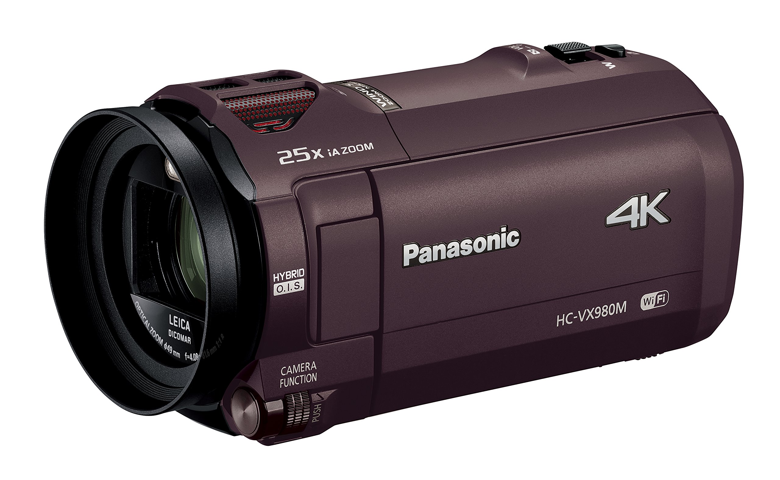 【メーカー名】パナソニック(Panasonic)【メーカー型番】【ブランド名】パナソニック(Panasonic)【商品説明】パナソニック デジタル4Kビデオカメラ VX980M 64GB あとから補正 ブラウン HC-VX980M-T・画像...