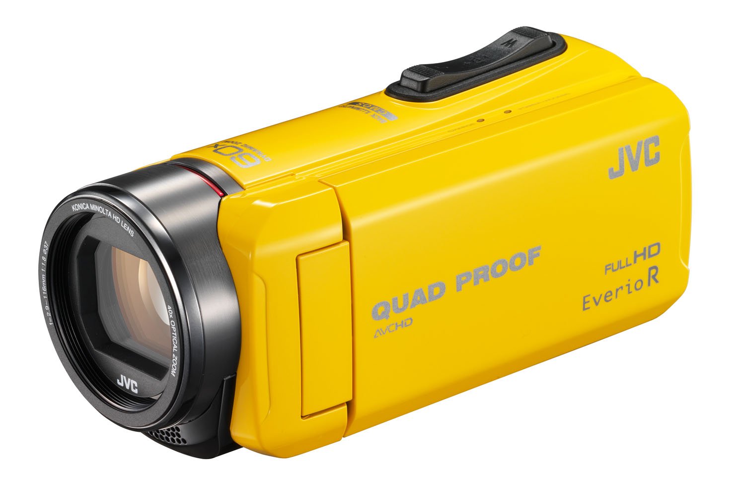 【メーカー名】JVCケンウッド【メーカー型番】【ブランド名】JVCケンウッド【商品説明】JVC ビデオカメラ Everio R 防水5m 防塵仕様 耐低温 耐衝撃 内蔵メモリー32GB イエロー GZ-R400-Y・画像はイメージ写真ですの...