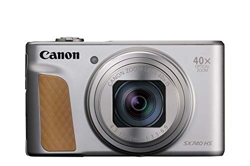 【メーカー名】キヤノン【メーカー型番】【ブランド名】キヤノン【商品説明】Canon コンパクトデジタルカメラ PowerShot SX740 HS シルバー 光学40倍ズーム/4K動画/Wi-Fi対応 PSSX740HSSL・画像はイメージ...
