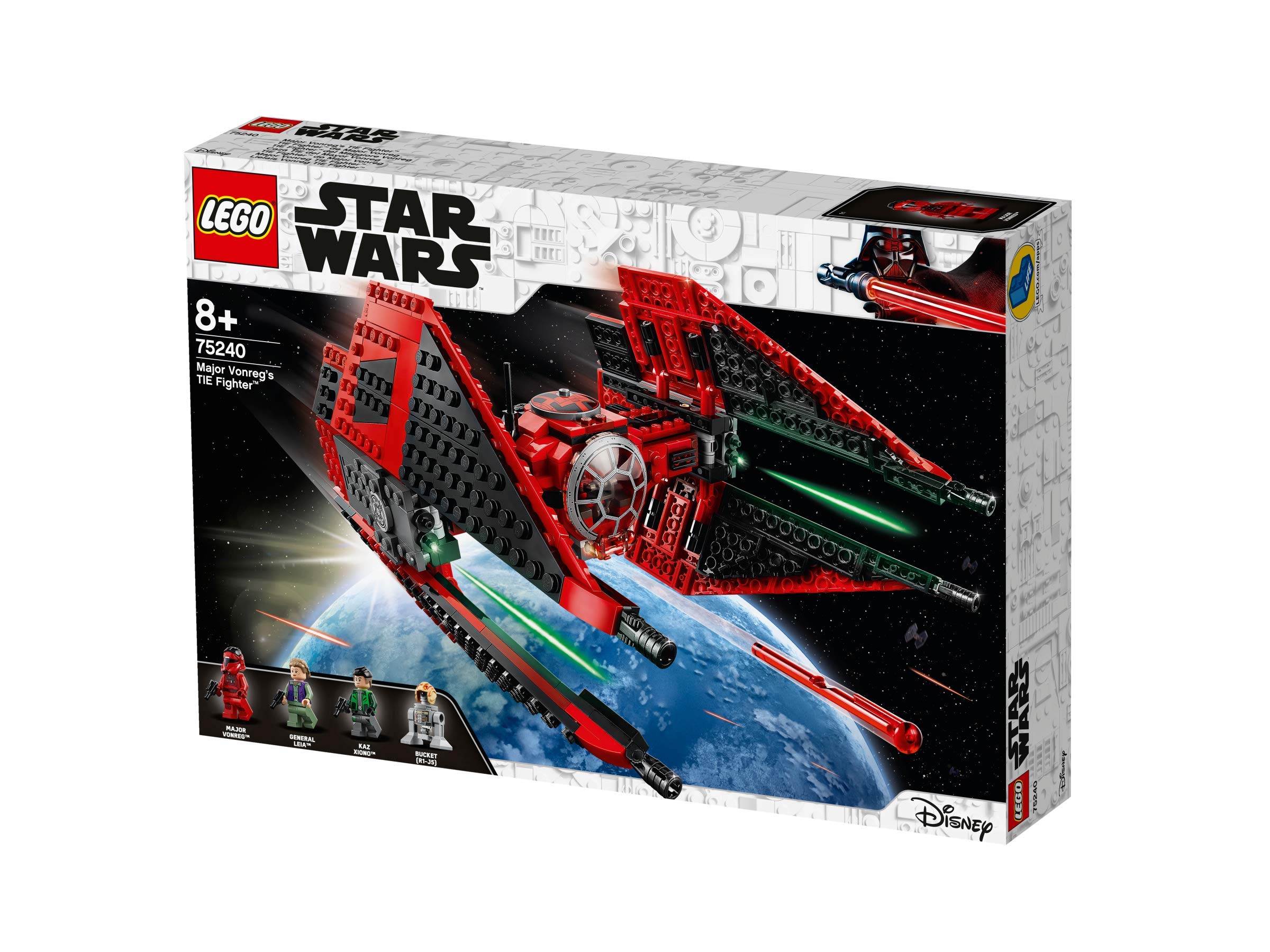 【メーカー名】レゴ(LEGO)【メーカー型番】【ブランド名】LEGO(レゴ)【商品説明】レゴ(LEGO) スター・ウォーズ ヴォンレグ少佐のタイ・ファイター(TM) 75240 ブロック おもちゃ 男の子・画像はイメージ写真ですので付属品な...