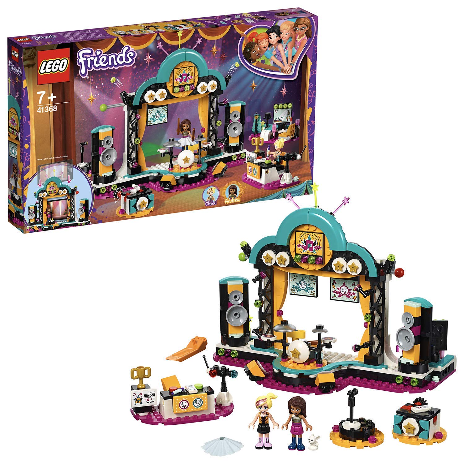 【メーカー名】レゴ(LEGO)【メーカー型番】【ブランド名】LEGO(レゴ)【商品説明】レゴ(LEGO) フレンズ わくわくサプライズステージ 41368 ブロック おもちゃ 女の子・画像はイメージ写真ですので付属品など画像の通りではないこ...