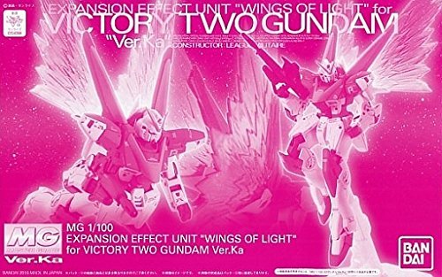 【メーカー名】【メーカー型番】【ブランド名】Master Grade【商品説明】BANDAI MG 1/100 V2ガンダム Ver.Ka用 拡張エフェクトユニット光の翼プラモデル(ホビーオンラインショップ限定)・画像はイメージ写真ですので...