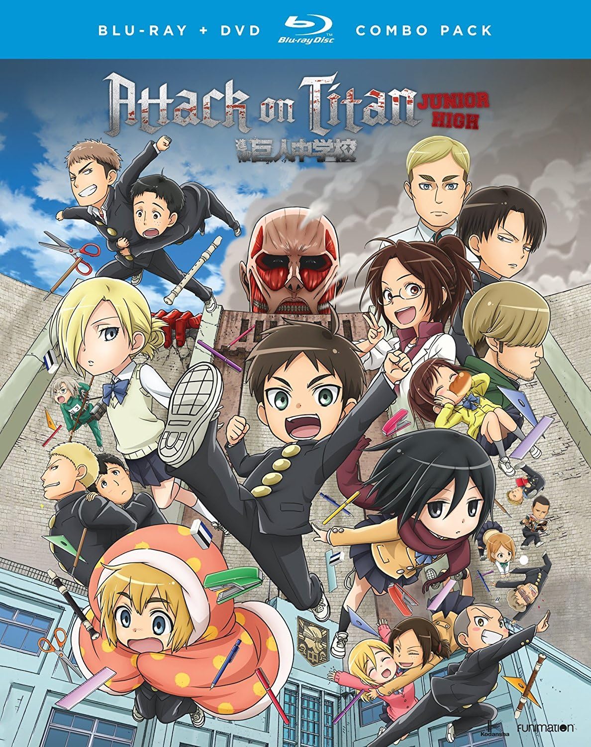 【メーカー名】FUNIMATION【メーカー型番】【ブランド名】Funimation【商品説明】Attack on Titan: Junior High - the Complete Series [Blu-ray] [Import]・画像...