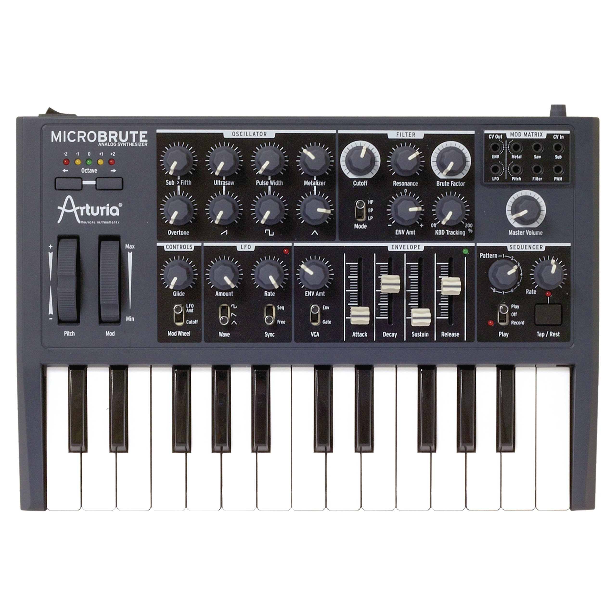 【メーカー名】【メーカー型番】【ブランド名】Arturia【商品説明】Arturia MicroBrute Analog Synthesizer・画像はイメージ写真ですので付属品など画像の通りではないこともございます。　付属品については商品...