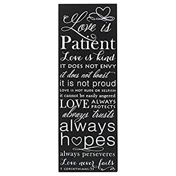 【中古】【輸入品・未使用】Dicksons 1 コリント人への手紙 13 Love is Patient 壁飾り板 5インチ x 14インチ【メーカー名】Dicksons【メーカー型番】PLK514-101【ブランド名】Dicksons【商...