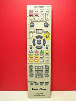 (中古品)シャープ HI-VISION RECORDERリモコン GA512PA【メーカー名】シャープ【メーカー型番】GA512PA【ブランド名】シャープ(SHARP)【商品説明】シャープ HI-VISION RECORDERリモコン GA...