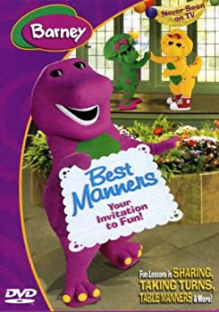 【状態　非常に良い】【中古】Best Manners: Your Invitation to Fun [DVD]【ジャンル】知育・教育【Brand】HIT Entertainment【Contributors】Barney: Artist【...