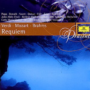 【中古】Mozart / Brahms / Verdi: Requiem: C.davis, Sinopoli, Giulini(Cond) [CD]【メーカー名】Praesent *cl*【メーカー型番】オムニバス(作曲家)【ブランド名】...