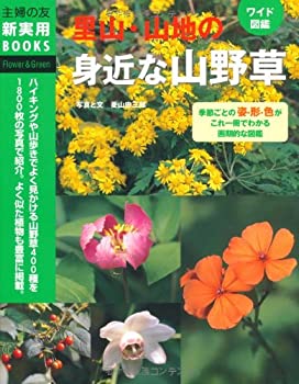 未使用、未開封品ですが弊社で一般の方から買取しました中古品です。一点物で売り切れ終了です。【中古】(未使用・未開封品)ワイド図鑑　里山・山地の身近な山野草—季節ごとの姿・形・色がこれ一冊でわかる画期的な図鑑 (主婦の友新実用BOOKS)【メ...