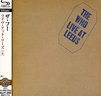 未使用、未開封品ですが弊社で一般の方から買取しました中古品です。一点物で売り切れ終了です。【中古】(未使用・未開封品)ライヴ・アット・リーズ+8 [CD]【メーカー名】0【メーカー型番】0【ブランド名】ザ・フー【商品説明】ライヴ・アット・リ...