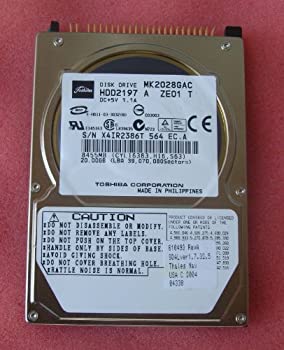 【中古】Toshiba mk2028gac 20?GB内蔵ハードドライブ【メーカー名】Toshiba【メーカー型番】MK2028GAC【ブランド名】東芝(TOSHIBA)【商品説明】Toshiba mk2028gac 20?GB内蔵ハードド...