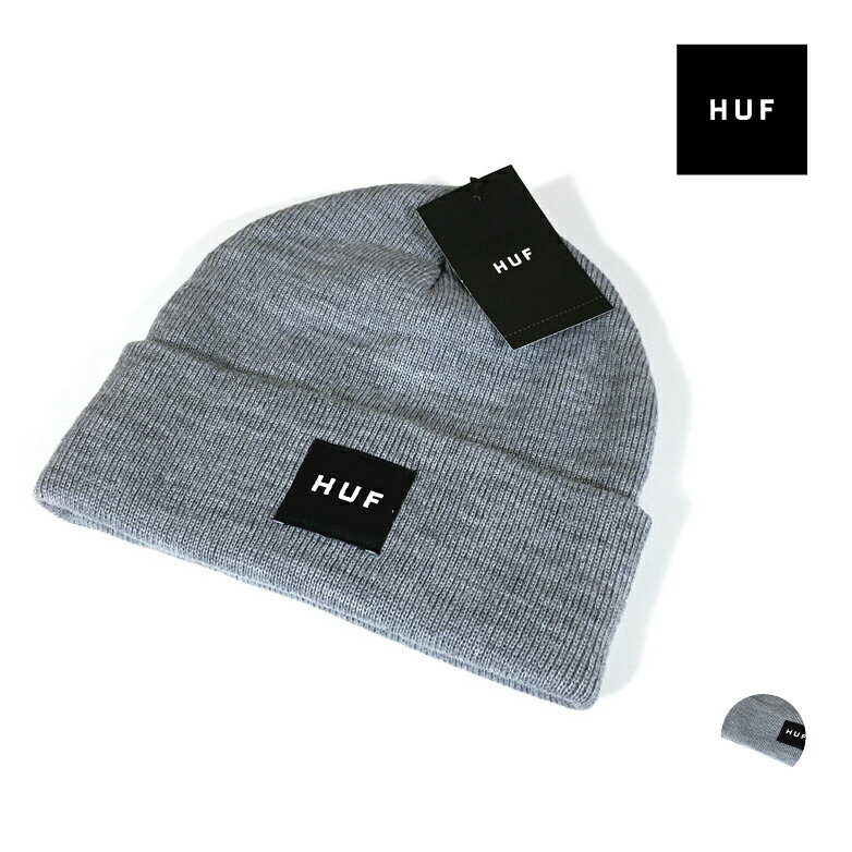 HUF ハフ SET BOX BEANIE ニットキャップ ビーニー ユニセックス 【 送料無料 】 ニット帽 CAP 帽子 ストリート系 ヒップホップ スケーター ファッション グレー7/ メンズ レディース ワンサイズ グレー （ ワン...