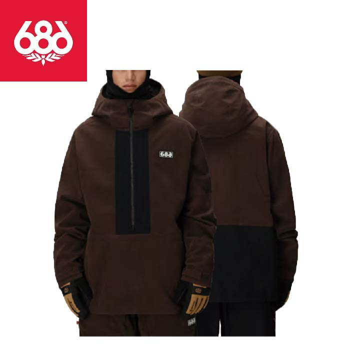 ■商品紹介 [686 JAPAN SMU LS1 ANORAK] 耐水圧、透湿性ともに10000mmでゲレンデクルージングなら十分な機能性。 ゆったりとしたシルエットで近年のトレンドを押さえた686の日本限定ウェア。 サイズ XS S M ...