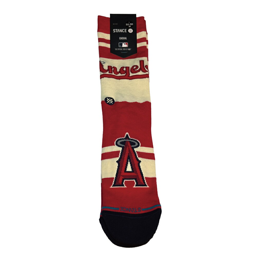 ロサンゼルス・エンゼルスのチーム感を、足元で楽しむMLBクルーソックス。 STANCEの「ANGELS CC CREW」は、アメリカ・カリフォルニア州アナハイムに本拠を置く、ロサンゼルス・エンゼルスをモチーフにしたMLBチームソックスです。...