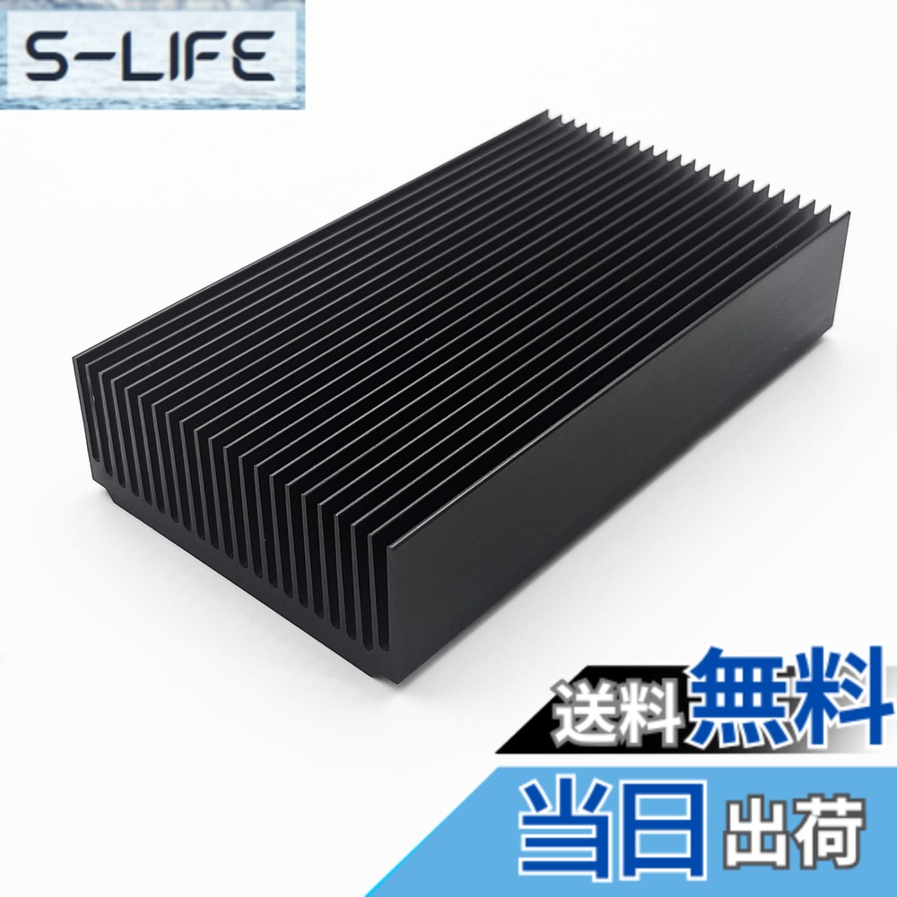 商品情報商品の説明主な仕様 1.製品名：大型ヒートシンク冷却フィン; 素材：アルミニウム2.フィン：22本; 色：黒色酸化物3.サイズ：120mm(L) x 69(W)mm x 27(H)mmbr4.コンピュータ、パワートランジスタ、パワー...