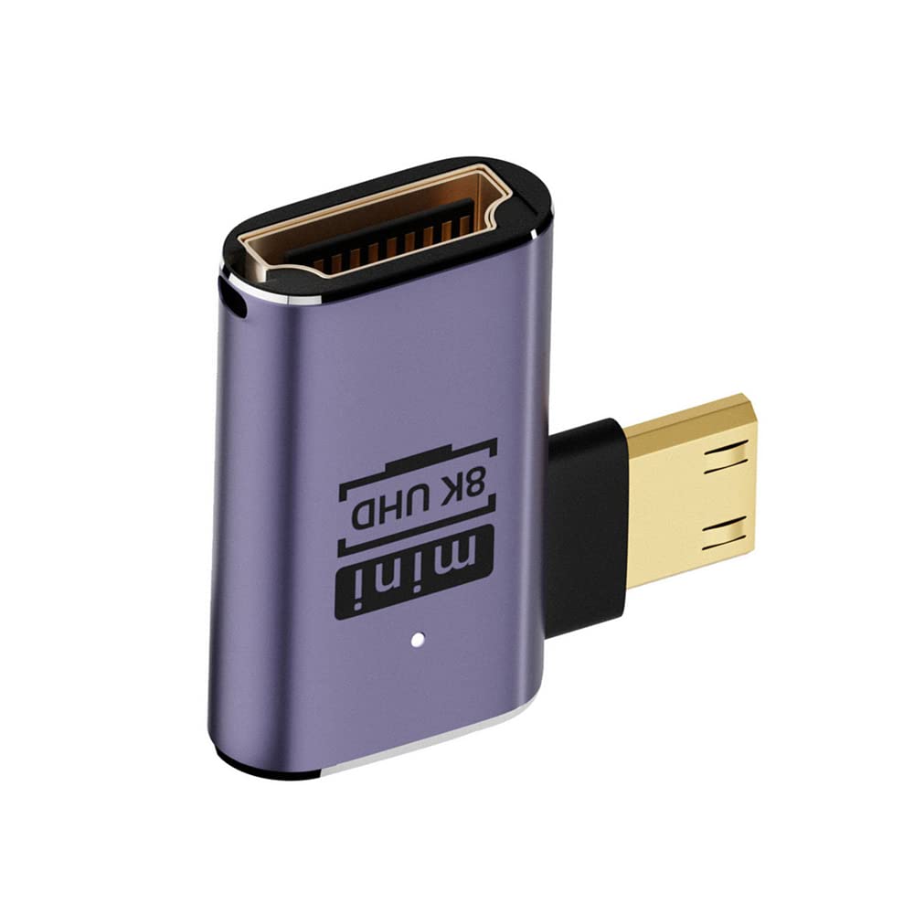 商品情報商品の説明ミニHDMIオス-HDMI 2.1メスUHD拡張ゴールドコンバーターアダプター。8K 60hz HDTVに対応。 HDMIアングルタイプ ポート周辺のスペースが限られていてもメスポートに接続できます。 このミニHDMIカプ...