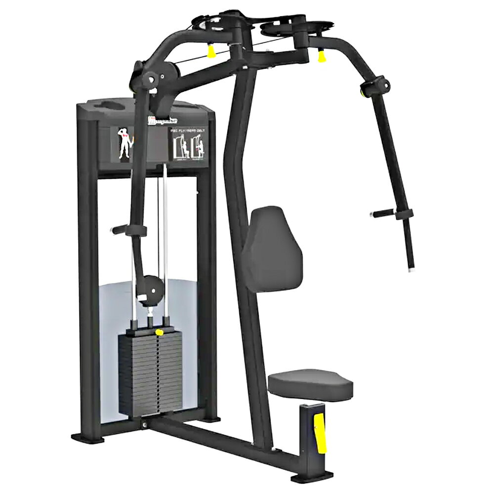 [フレーム] 黒、[シート] 黒※写真はイメージです。 主に鍛えられる部位 胸筋、広背筋、菱形筋、上腕二頭筋 他 商品番号 SIF-9315-200 商品名 ペックフライ/リアデルタ(200ポンド) サイズ L149.3cm X W142....