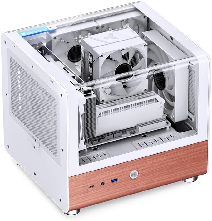 ・PCケース JONSBO TK-0 デュアルサーフェス側透ITXゲームシャーシ ・サイズ：235mm（W）x 250mm（D）x 280mm（H） ・重さ：約4.3kg ・材質：2.5mm厚さのアルミニウムマグネシウム合金、内部1mmSG...